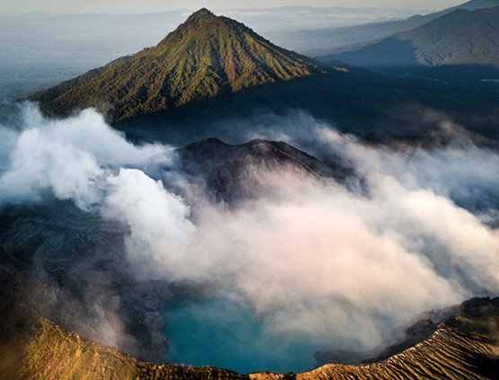 Volcanoes and Temples – Ubud & Bali Highlands Helicopter Tour | OnBali